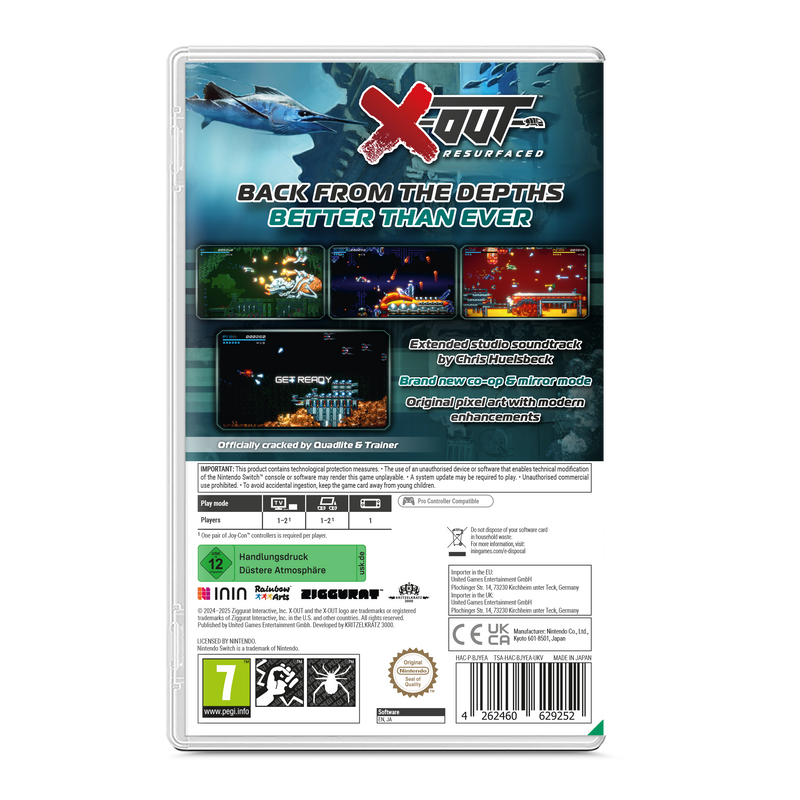 X-Out Resurfaced Special Edition (Nintendo Switch) - LIMITED – ININ Games