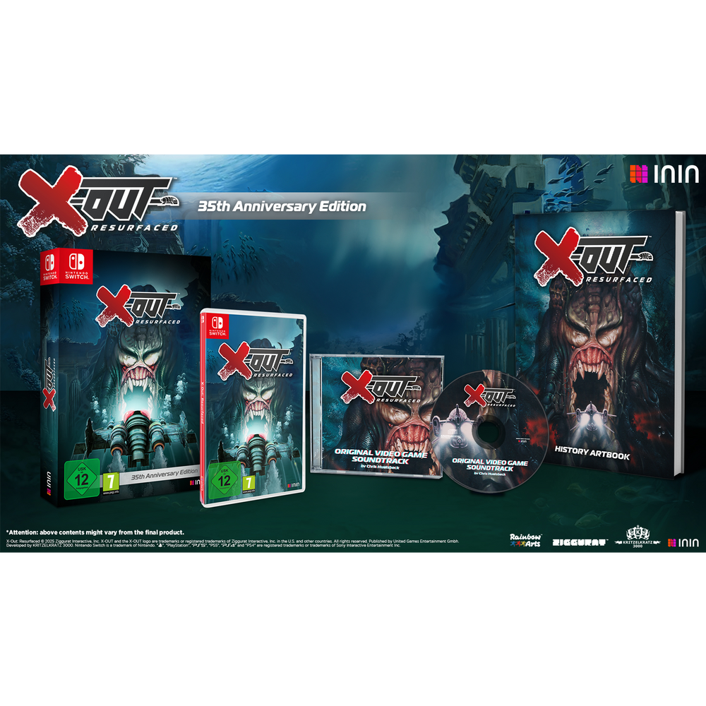 X-Out Resurfaced Special Edition (Nintendo Switch) - LIMITED – ININ Games